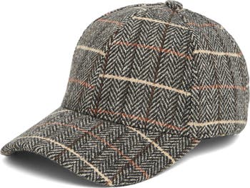 Lulla Collection by Bindya Wool Plaid Cap | Nordstromrack