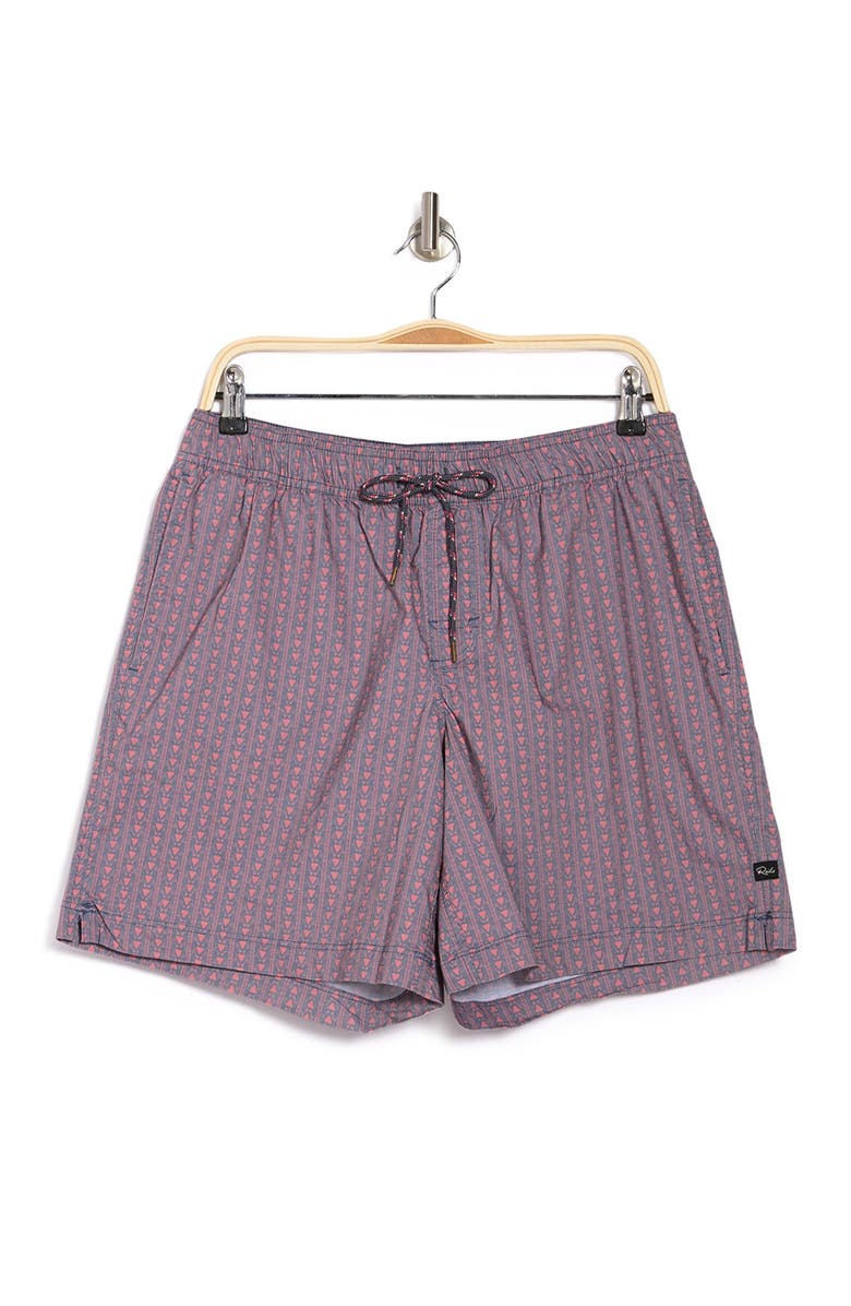 Rails Kian Micro Print Swim Trunks | Nordstromrack