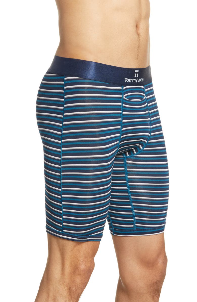 Tommy John Second Skin Donnie Stripe Boxer Briefs | Nordstrom