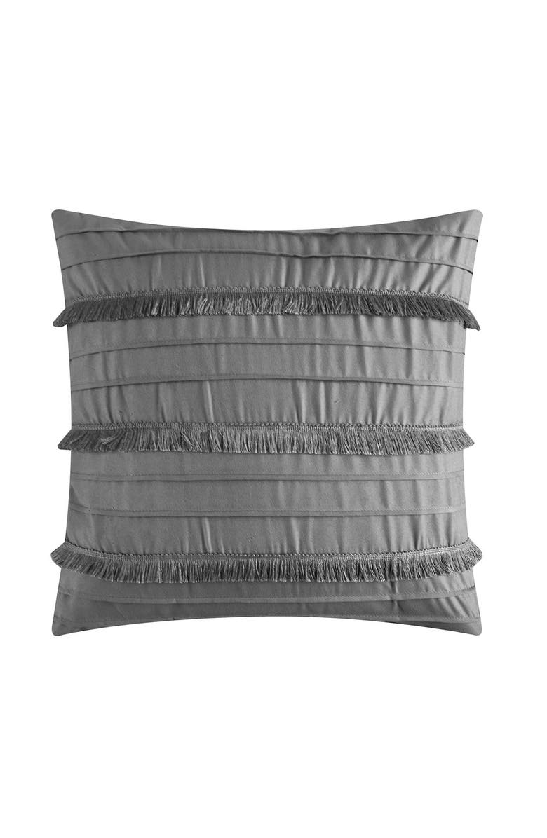 CHIC Magna Embossed Scroll Medallion Design Queen Comforter Set - Navy ...