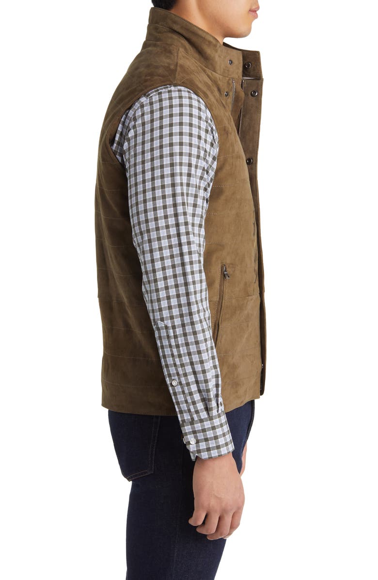 Peter Millar Crown Crafted Vantage Suede Vest | Nordstromrack