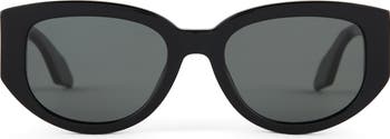 DIFF Drew 54mm Polarized Oval Sunglasses | Nordstrom