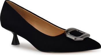 Nine West Propper Pointed Toe Kitten Heel Pump (Women) | Nordstrom