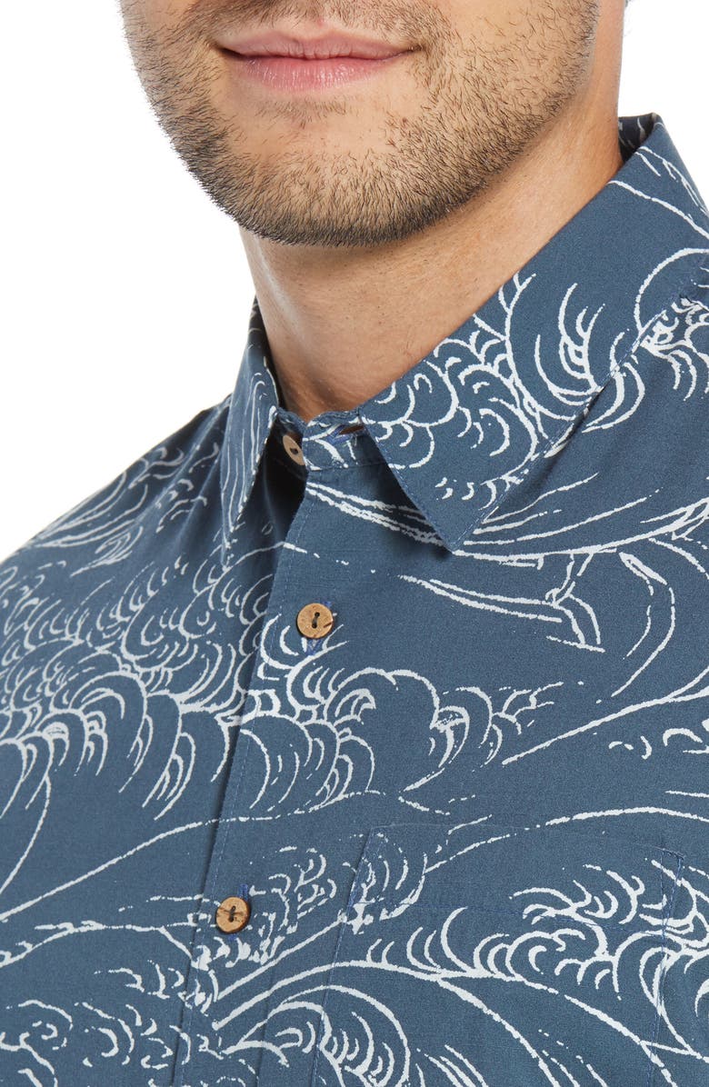 Quiksilver Waterman Collection Wind & Waves Regular Fit Sport Shirt ...