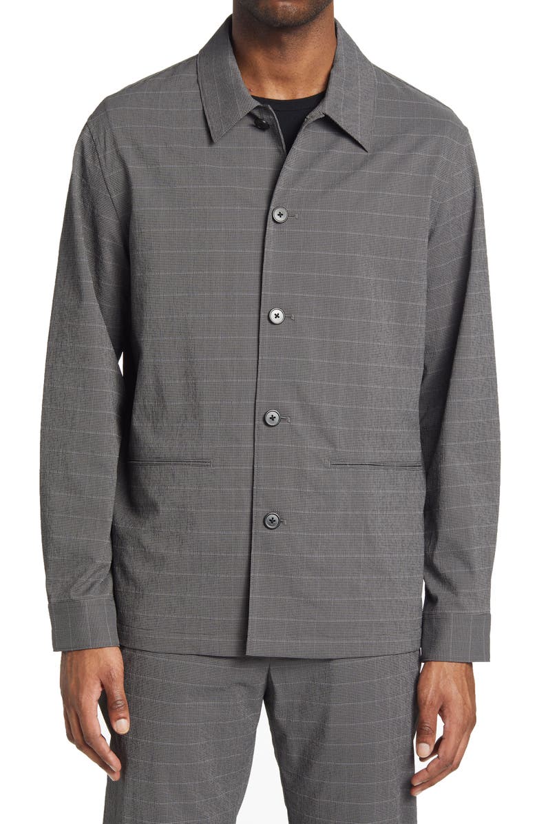 Theory Men's Selk Check Stretch Jacket | Nordstrom