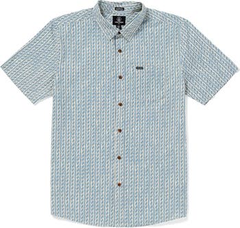 Volcom Scaler Stone Short Sleeve Button-Up Shirt | Nordstrom