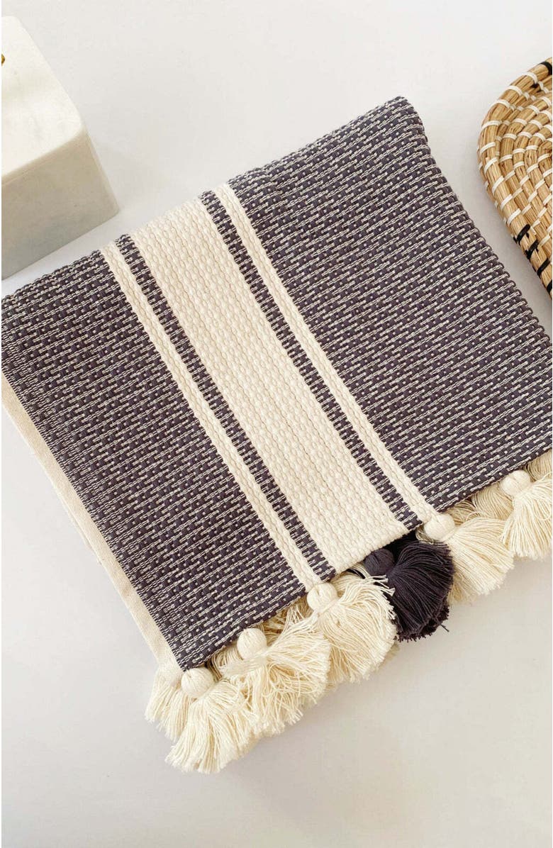 Olive & Linen Pom Pom Bath Mat | Nordstrom