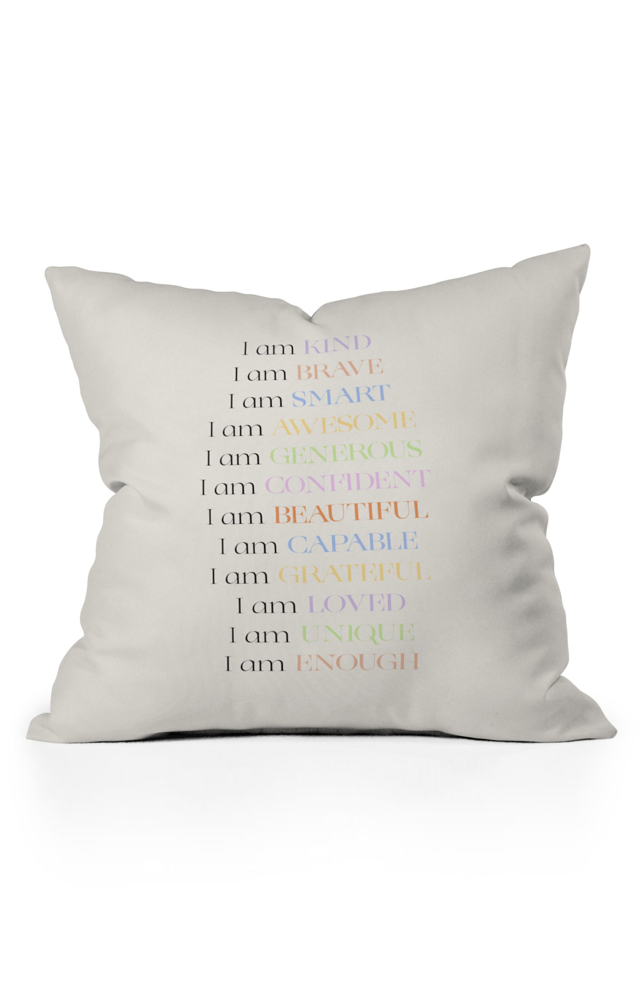 Deny Designs Bohomadic Studio 'I Am Kind' Small Pillow | Nordstromrack