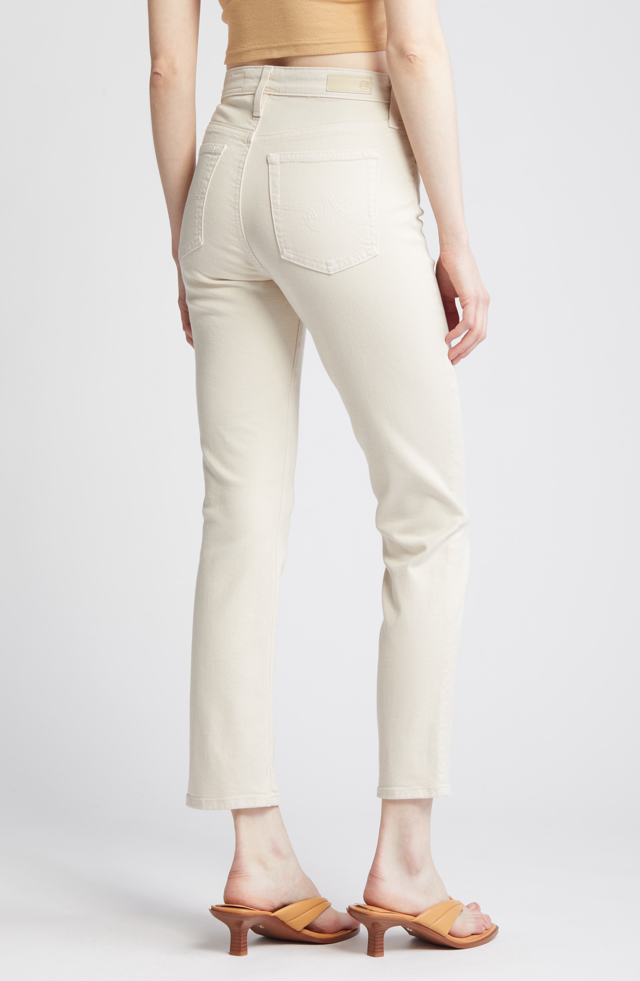 AG Mari High Waist Crop Jeans | Nordstromrack