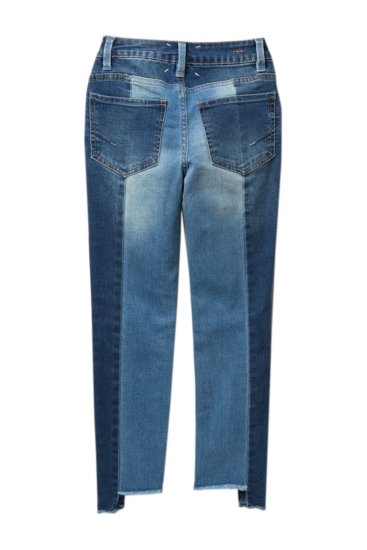 Habitual Girl Kids' Two-Tone Step Hem Jeans | Nordstromrack