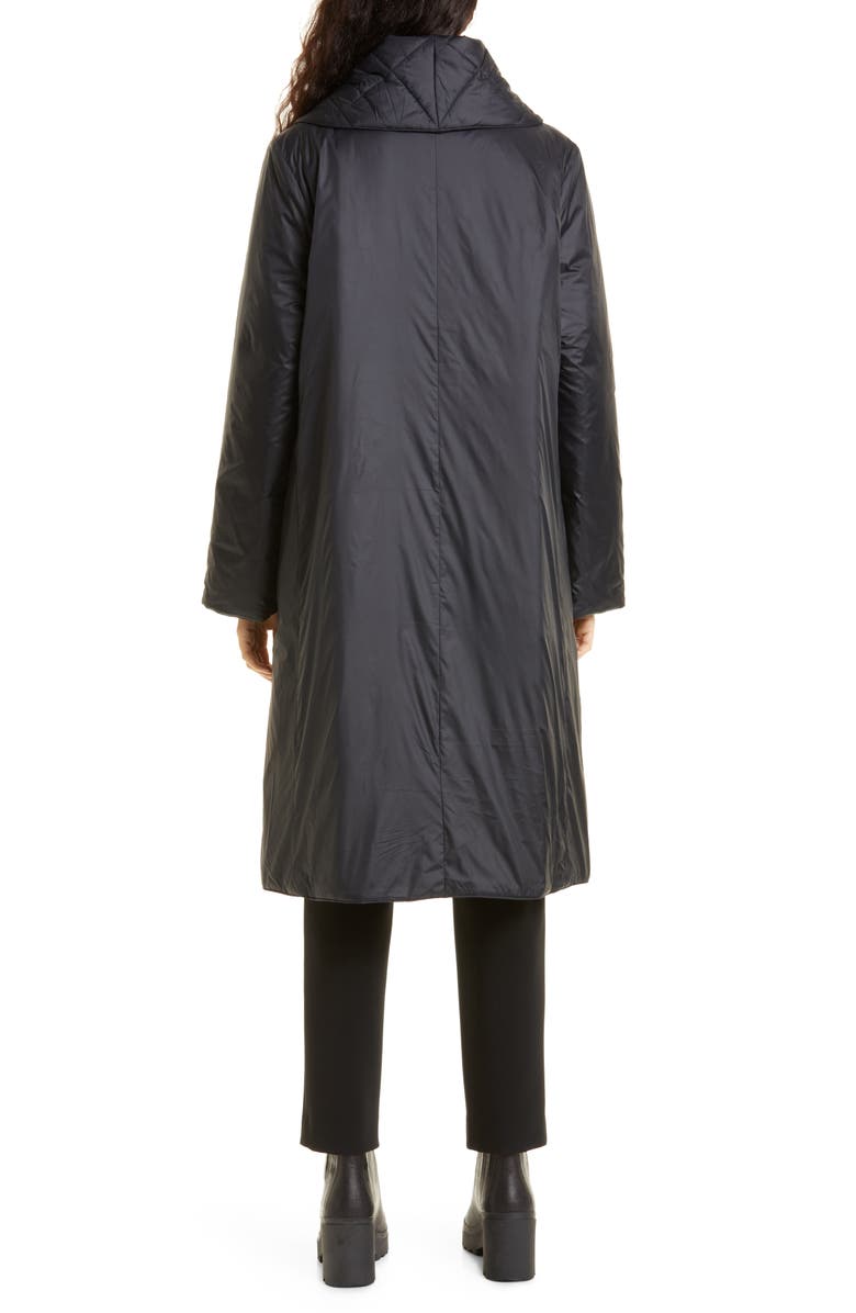 Eileen Fisher Reversible Recycled Nylon Coat | Nordstrom