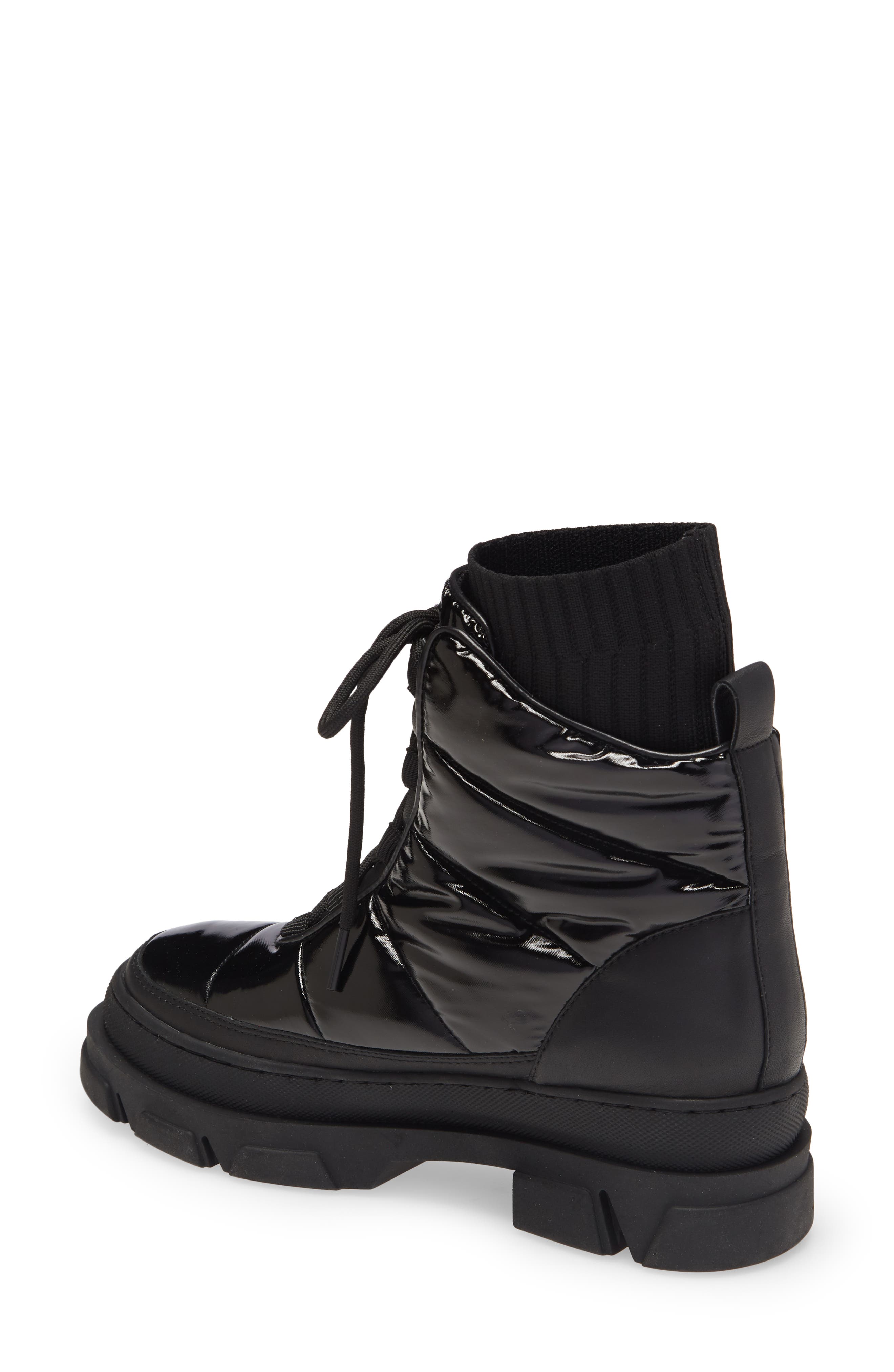 Sam Edelman Tabitha Quilted Lace-Up Boot (Women) | Nordstromrack