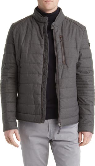 Brax Grant Quilted Bomber Jacket | Nordstrom