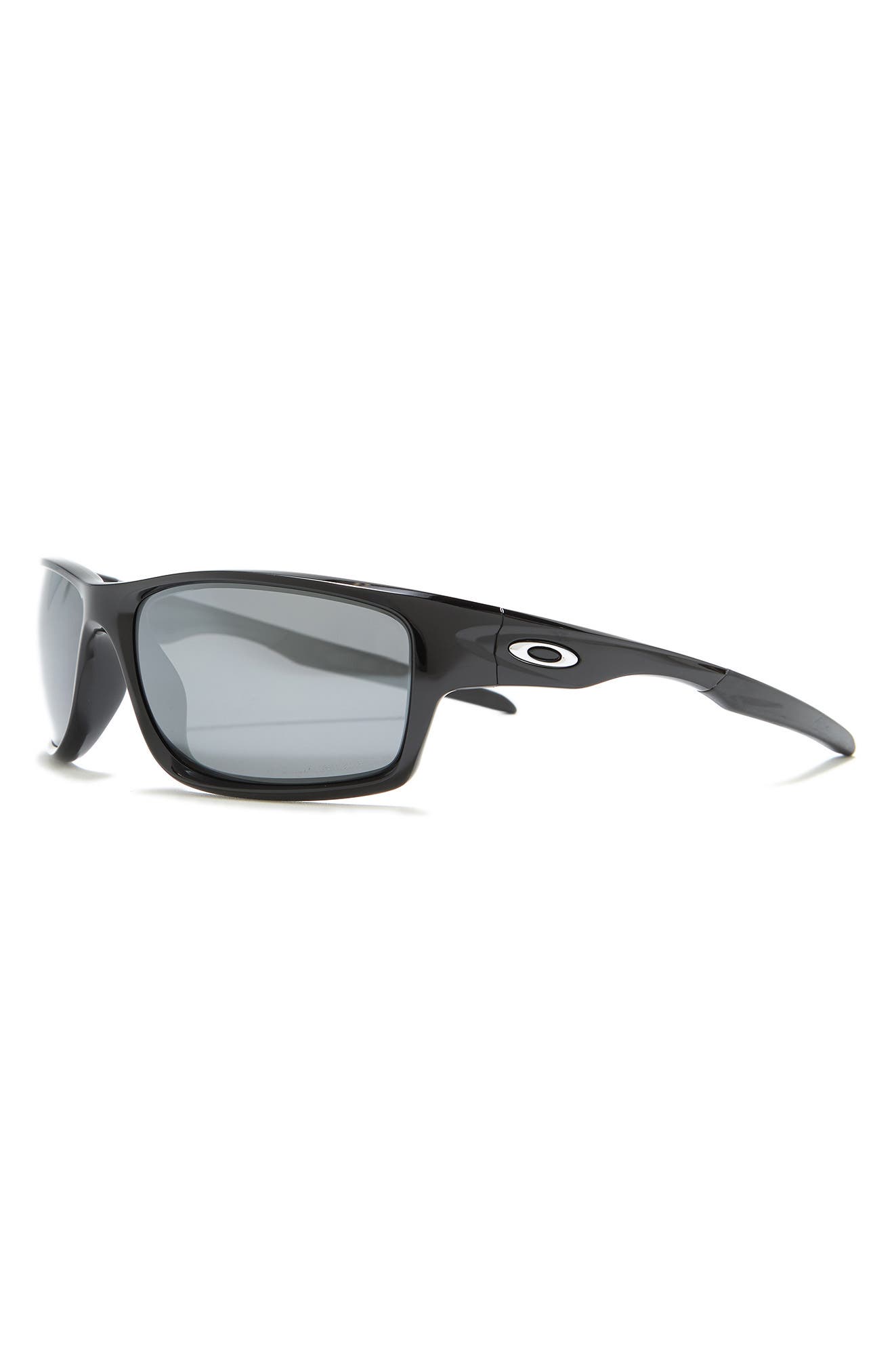 Oakley 60mm Irid Polarized Rectangle Sunglasses | Nordstromrack