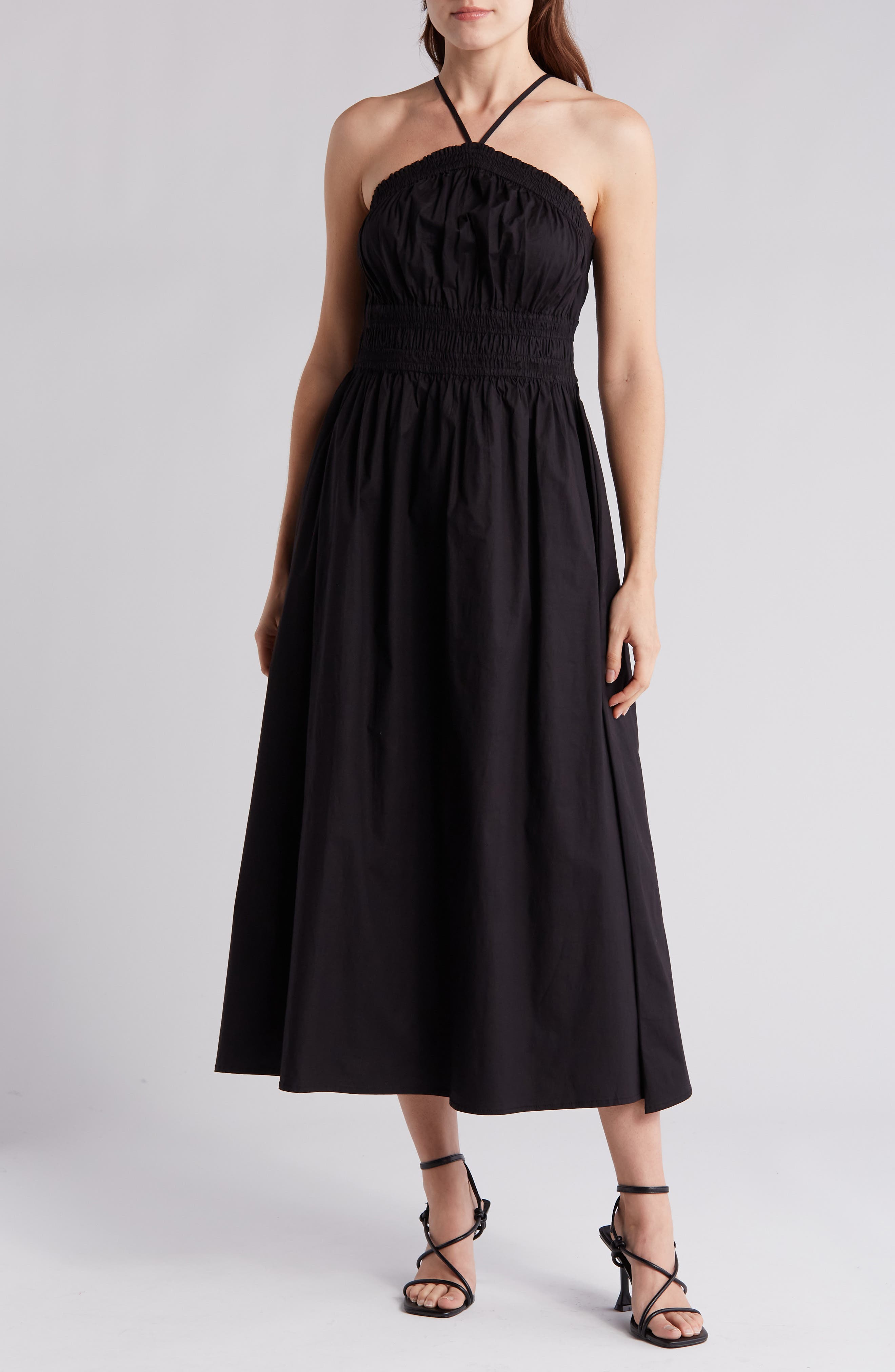Rachel Parcell Halter Midi Dress | Nordstromrack
