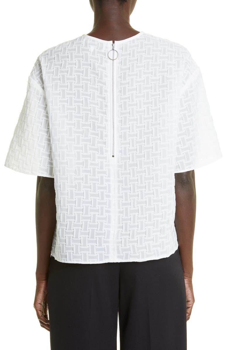 PARTOW Seraphine Basket Weave Blouse | Nordstrom