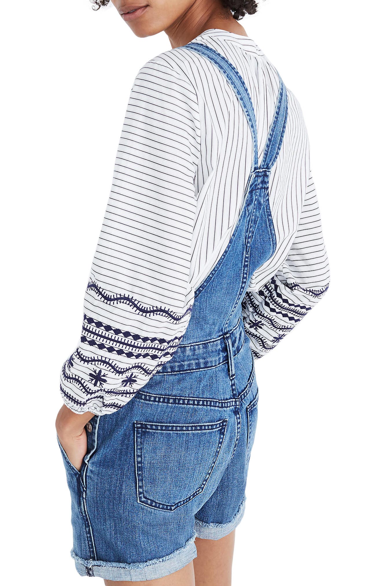 Madewell Adirondack Short Overalls | Nordstrom