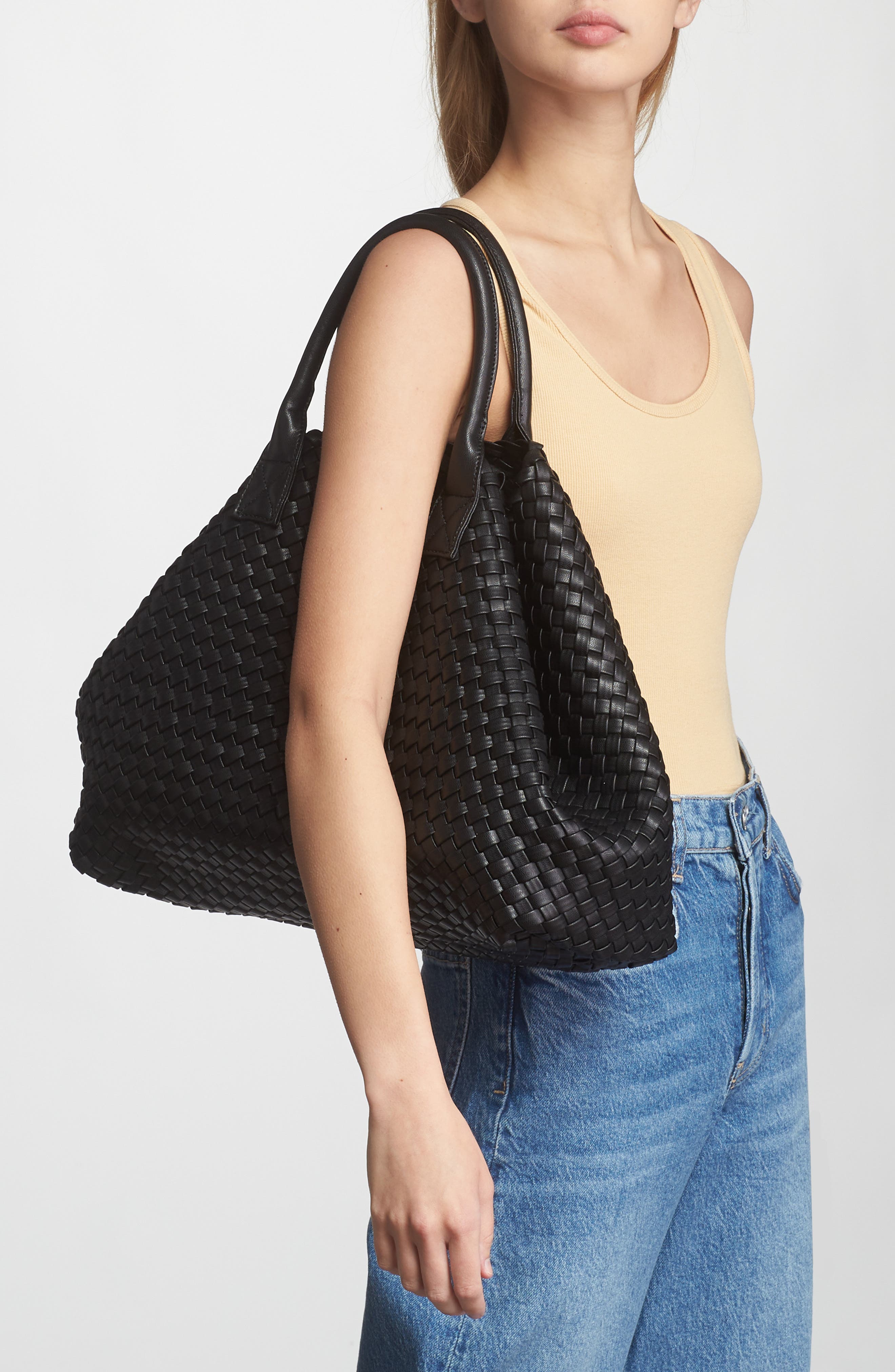 URBAN EXPRESSIONS HANDBAGS Woven Tote & Pouch | Nordstromrack