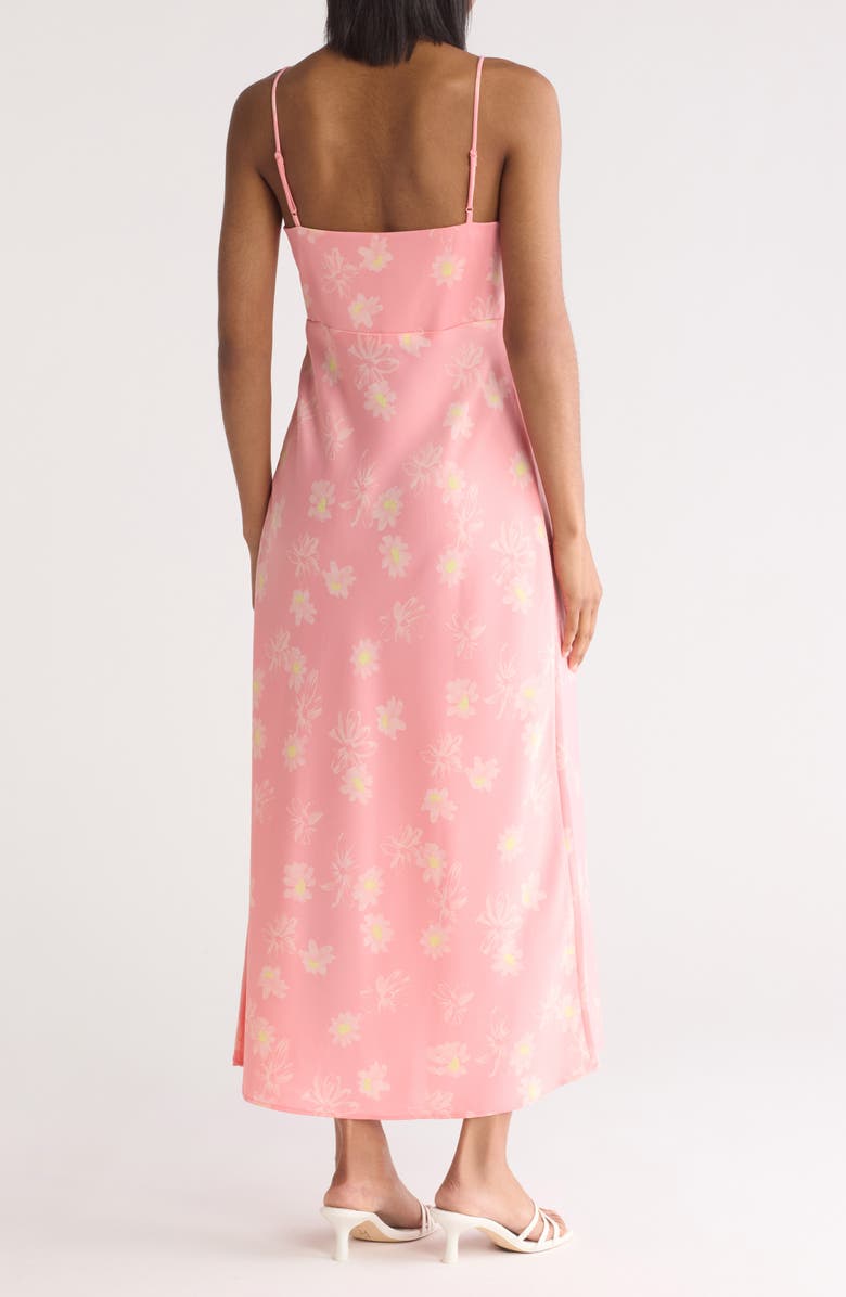 WAYF Floral Rosette Slipdress | Nordstromrack
