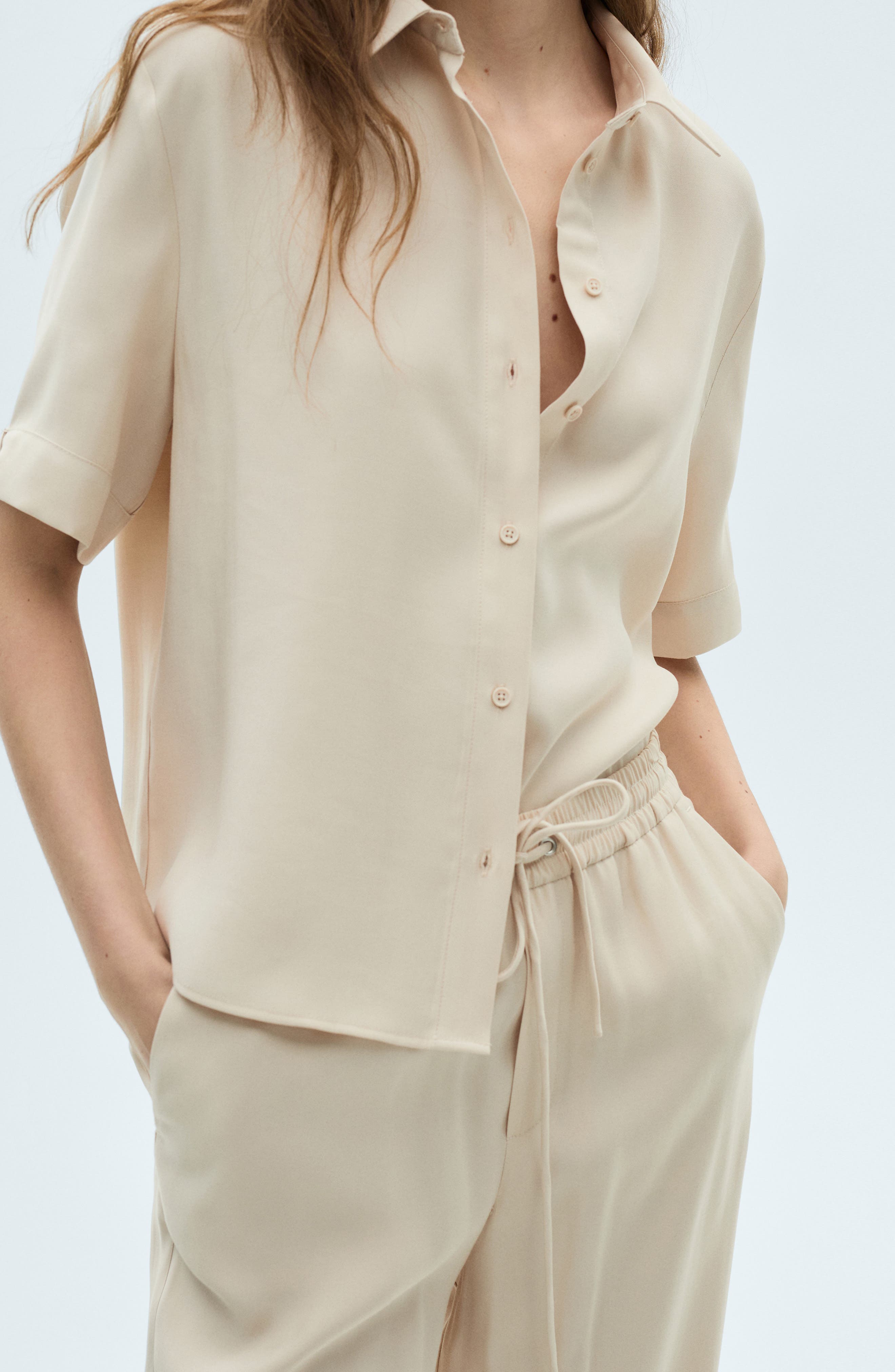MANGO Straight Leg Pants | Nordstromrack