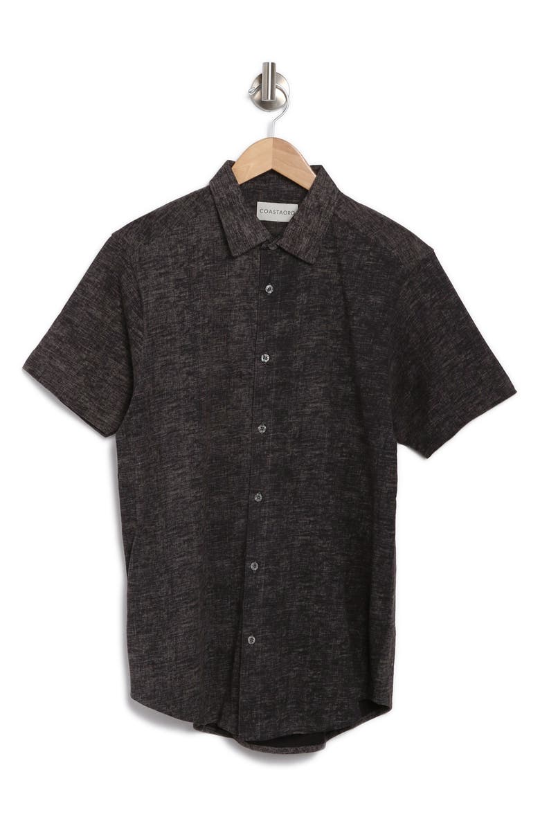 Coastaoro Wavy Crosshatch Short Sleeve Shirt | Nordstromrack