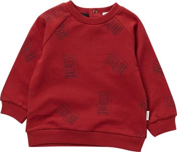 MILES BABY Arcade Print Raglan Sleeve Sweatshirt | Nordstromrack
