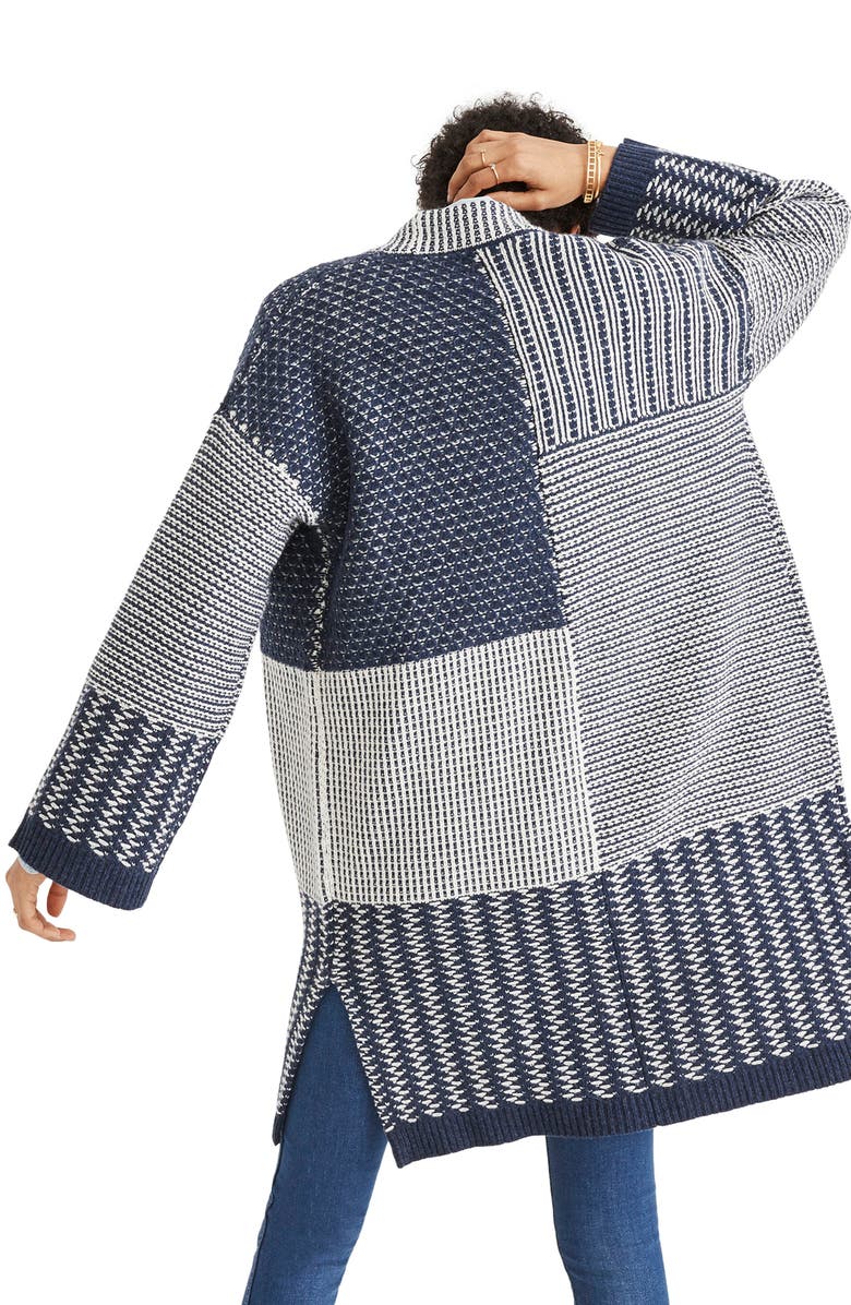 Madewell Patchwork Collage Cardigan | Nordstromrack