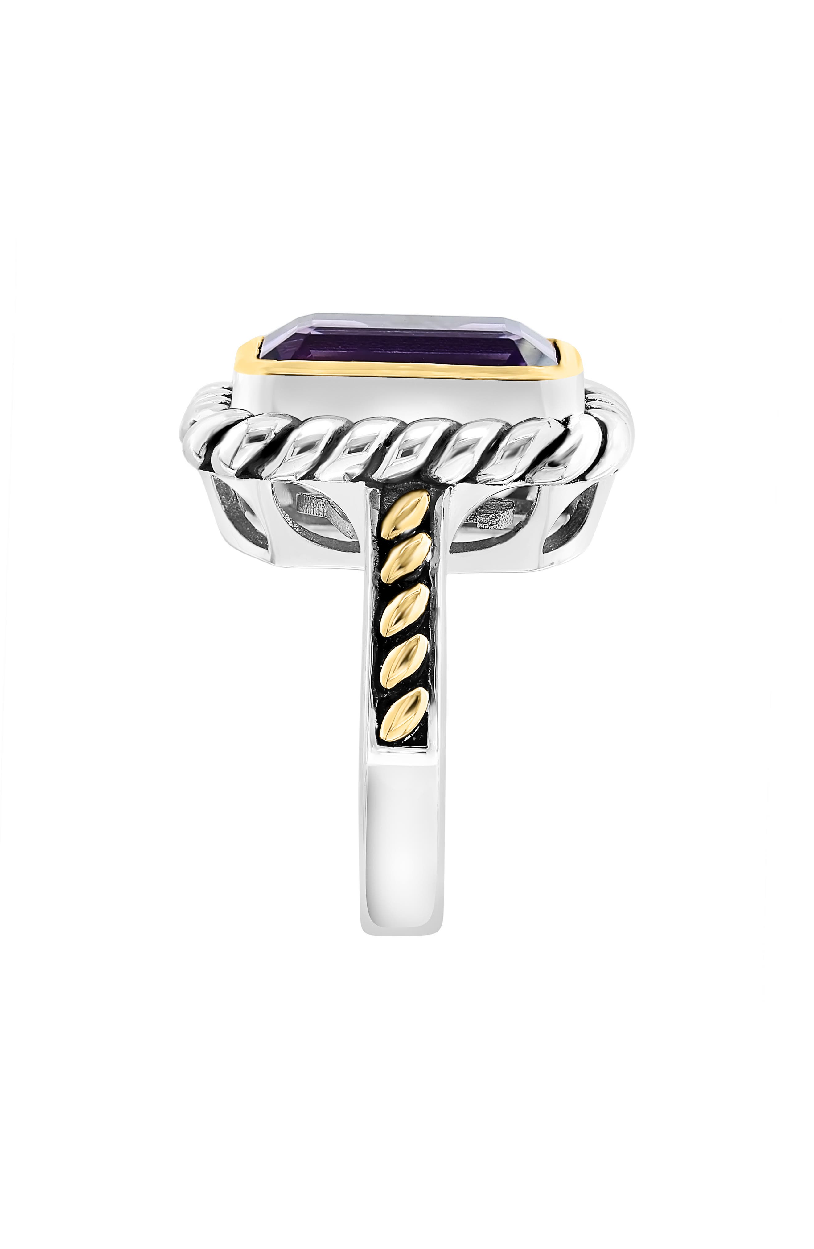 EFFY Two-Tone Amethyst Ring | Nordstromrack