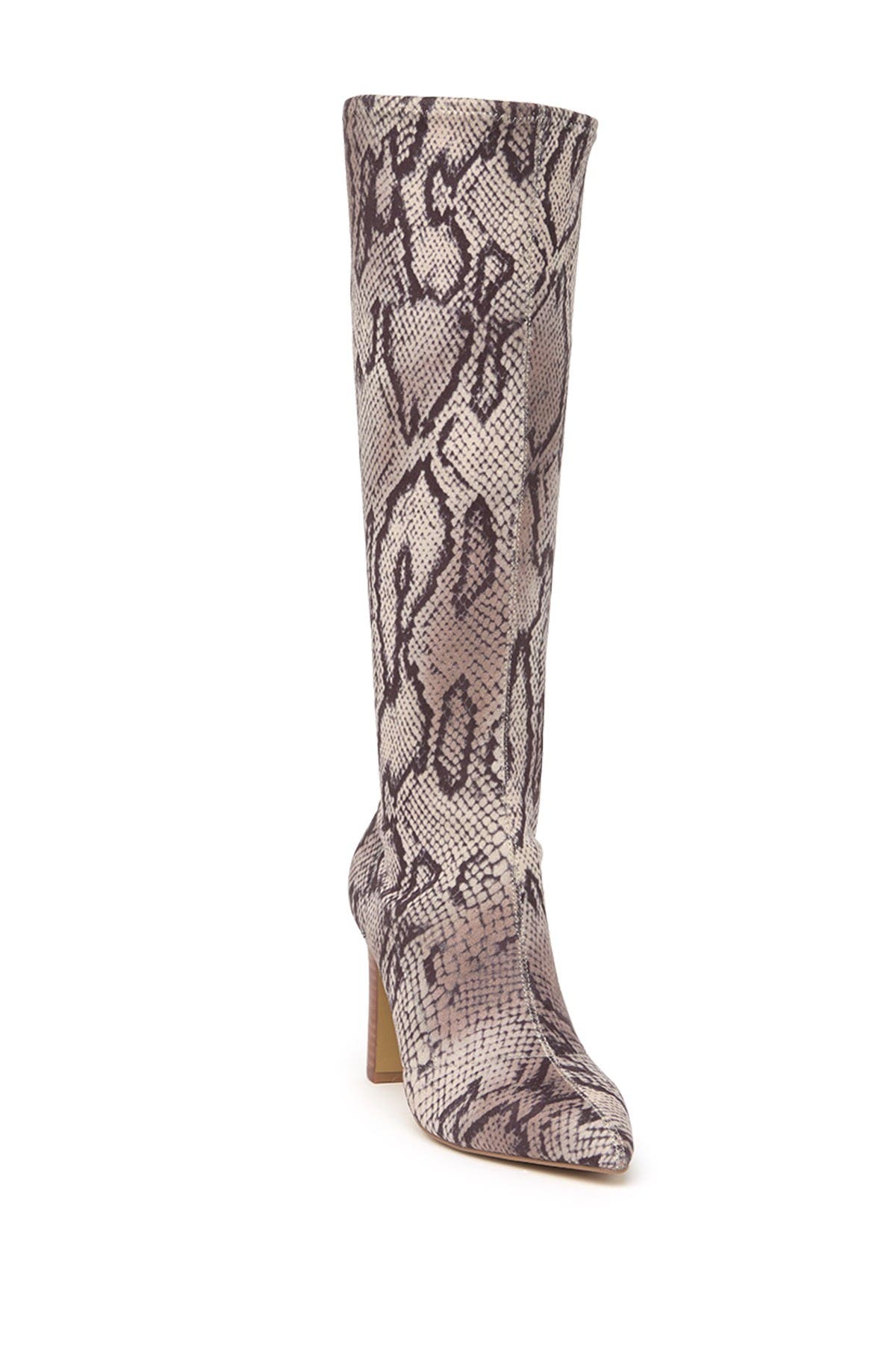 Charles David Dalton Snake Print Knee High Boot | Nordstromrack