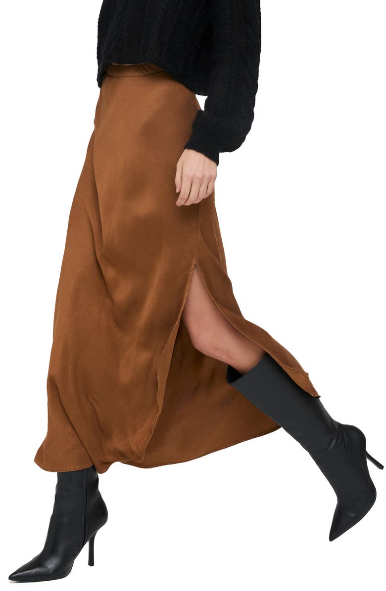 Bella Dahl Asymmetric Side Slit Maxi Skirt | Nordstrom