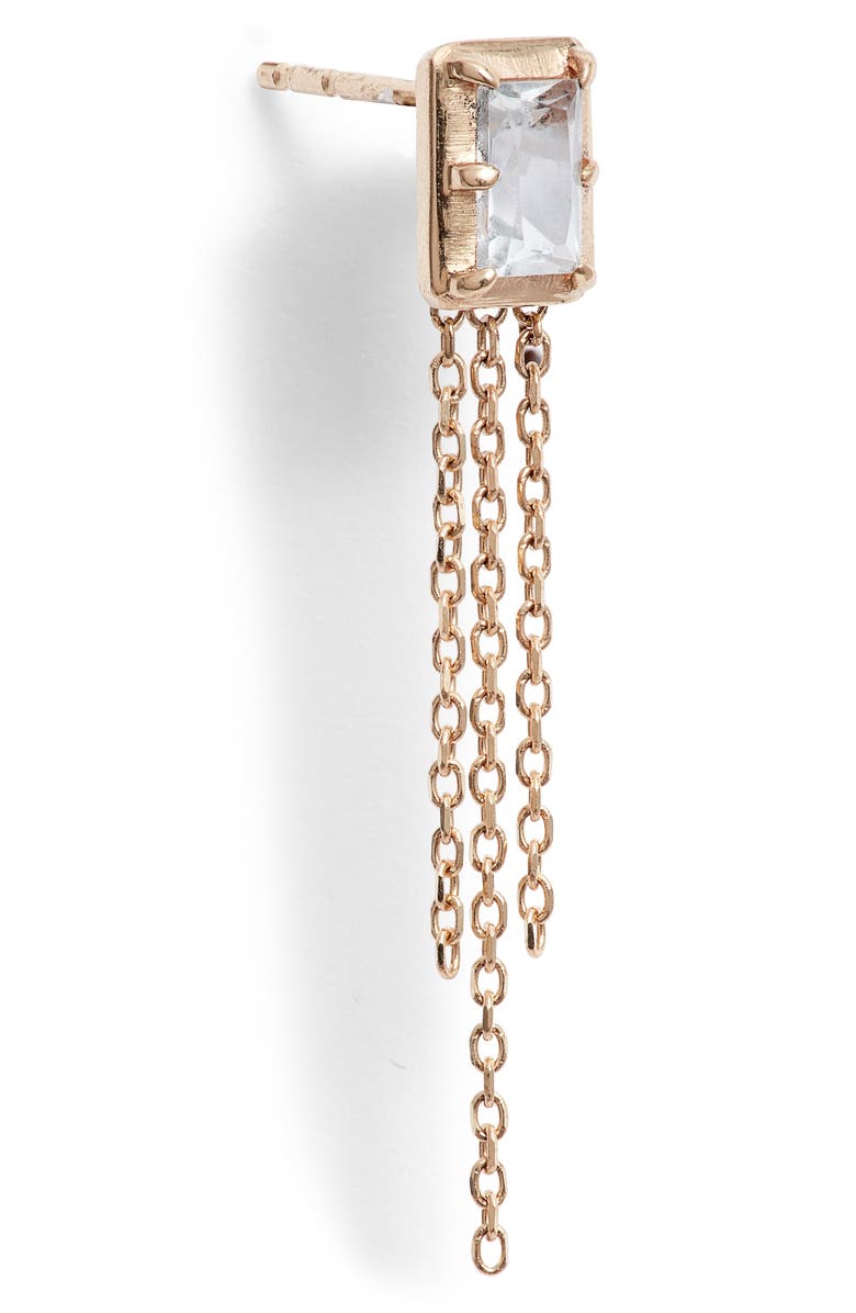 Anzie Dew Drop Melia Carre Chain Drop Earrings | Nordstromrack