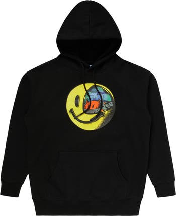 MARKET SMILEY® Conflicted Graphic Hoodie | Nordstrom