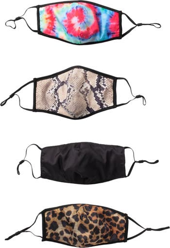 FASHION MASKS Adult Assorted Face Masks - Pack of 4 | Nordstromrack