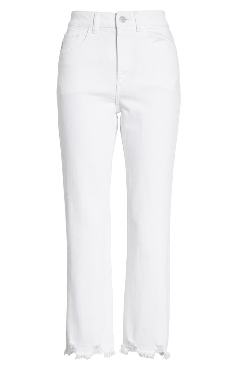 DL1961 Jerry High Waist Vintage Crop Straight Leg Jeans | Nordstromrack