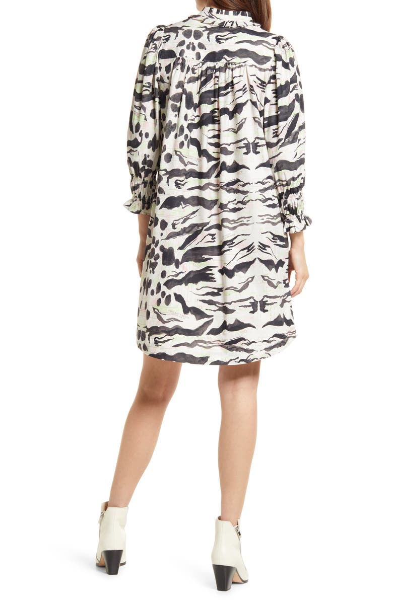 AllSaints Bila Oniyuri Cotton Dress | Nordstromrack