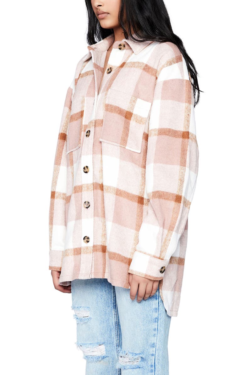 Bardot Talia Plaid Shacket | Nordstrom
