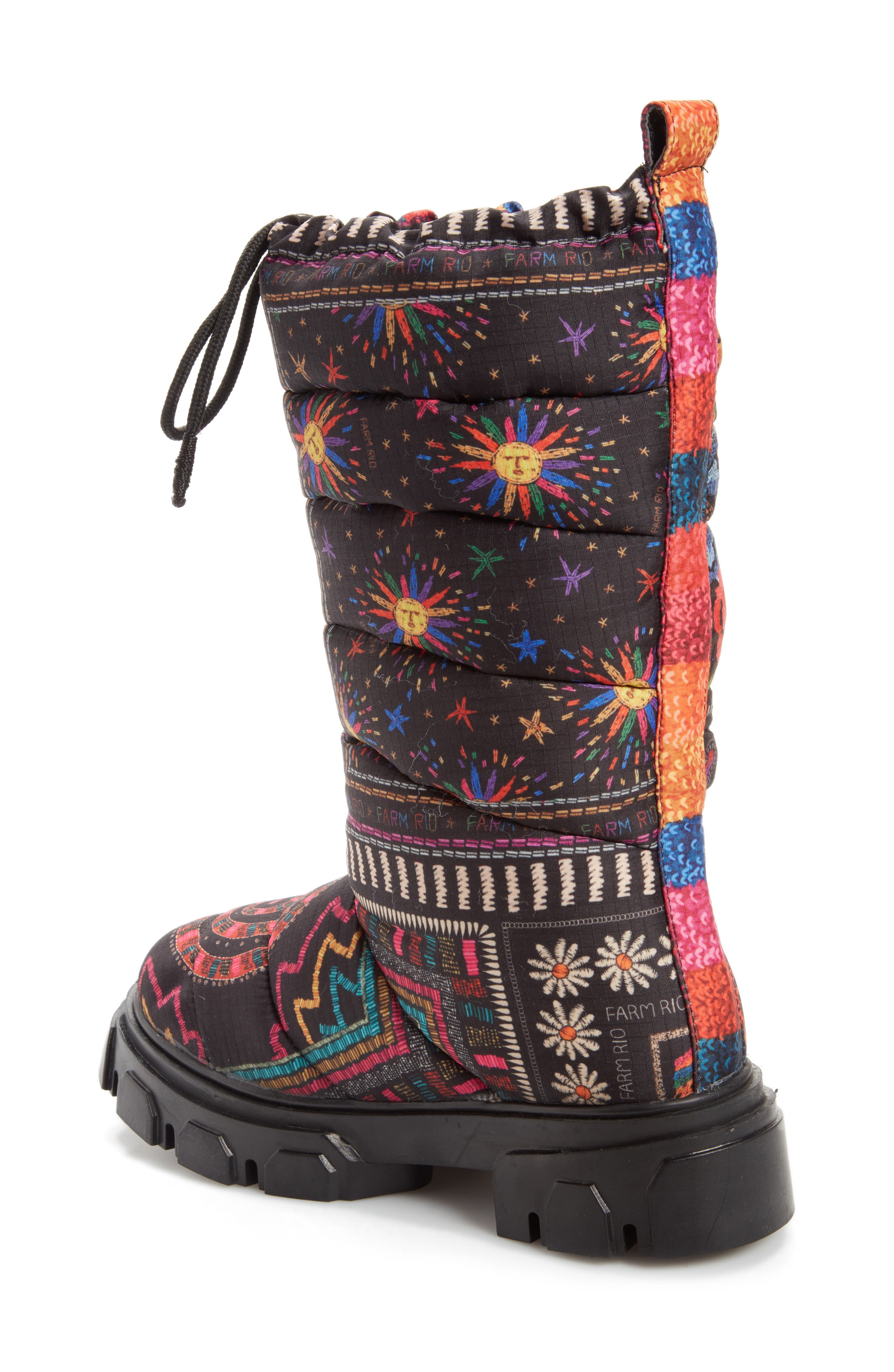 FARM Rio Tall Lug Sole Puffer Boot (Women) | Nordstrom