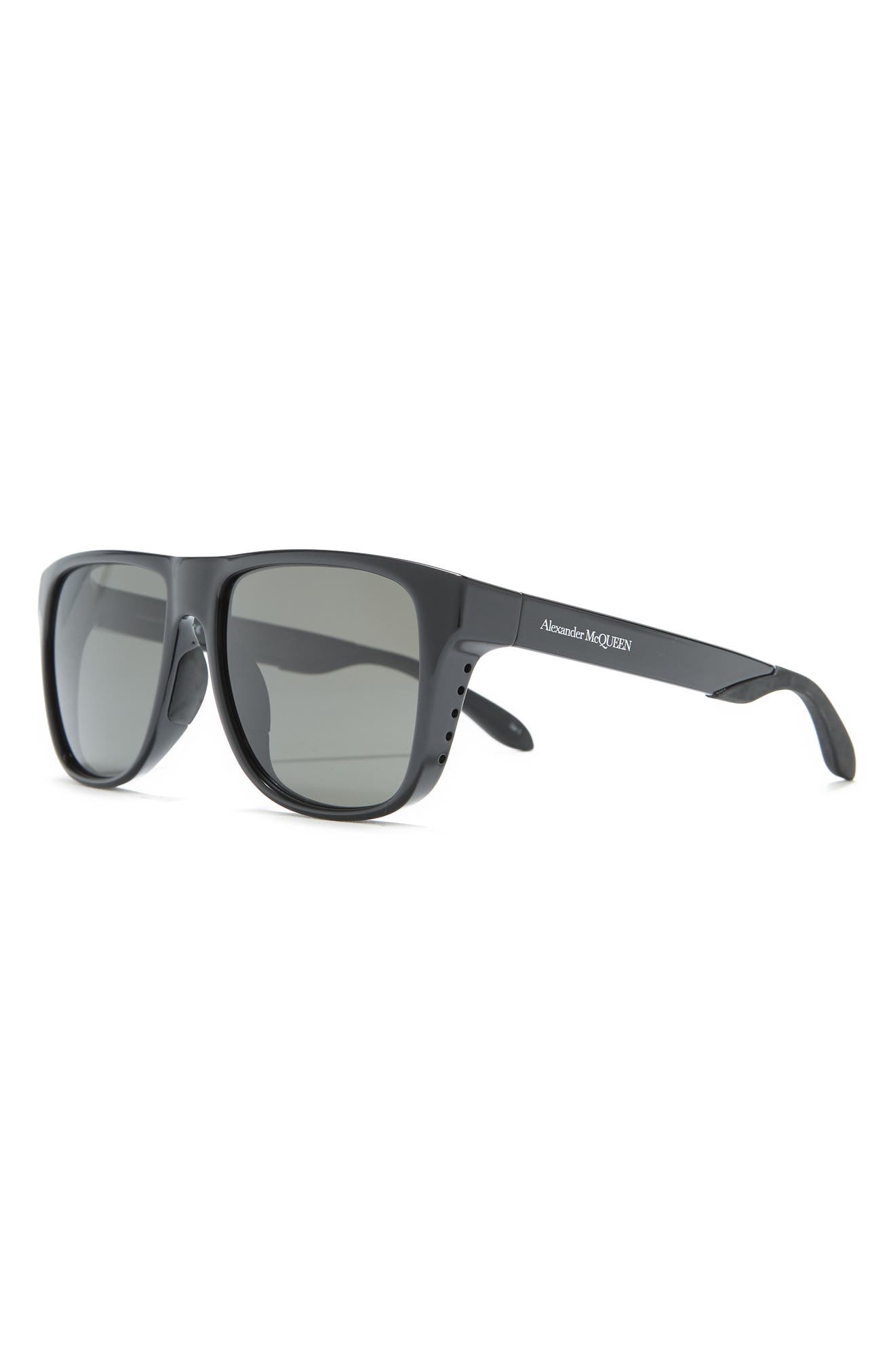 McQueen 56mm Square Rectangle Sunglasses | Nordstromrack