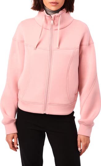 Bernardo Stand Collar Scuba Knit Jacket | Nordstromrack