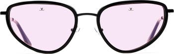 Vuarnet 59mm Alpine Vision Storm Cat Eye Sunglasses | Nordstromrack