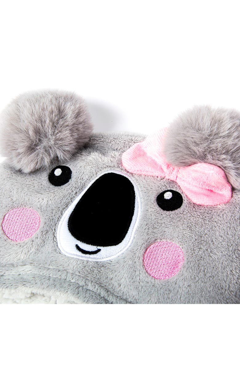 MODERN KIDS Koala Hooded Faux Fur Lined Coverall | Nordstromrack