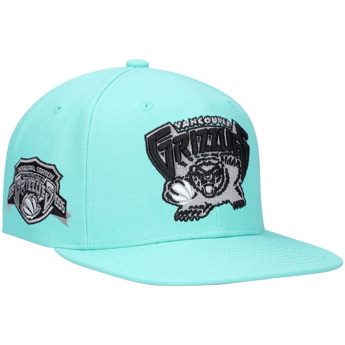 Mitchell & Ness Men's Mitchell & Ness x Lids Teal Vancouver Grizzlies ...