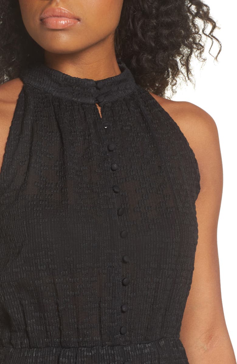 Lenon Button Front Midi Dress | Nordstromrack
