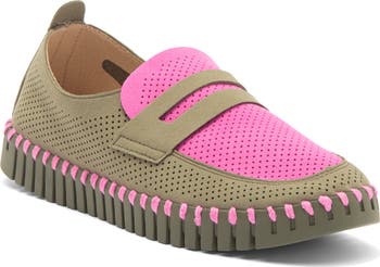 Ilse Jacobsen Tulip Two Tone Perforated Loafer (Women) | Nordstromrack