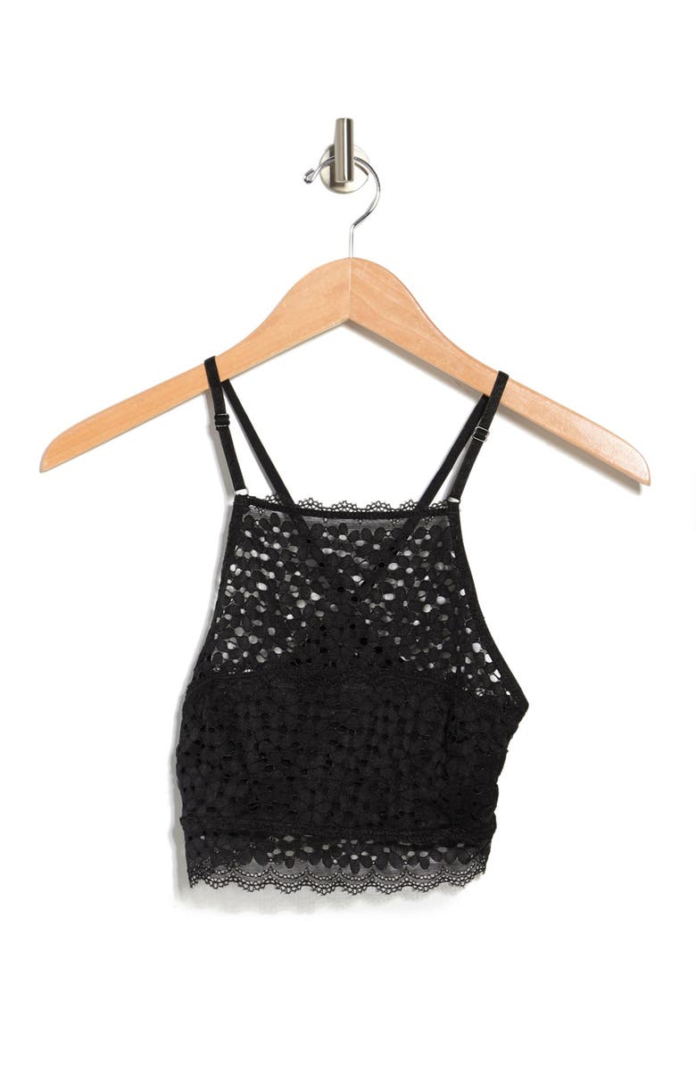 FRENCH AFFAIR Lace Square Neck Bralette | Nordstromrack