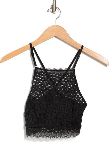 FRENCH AFFAIR Lace Square Neck Bralette | Nordstromrack