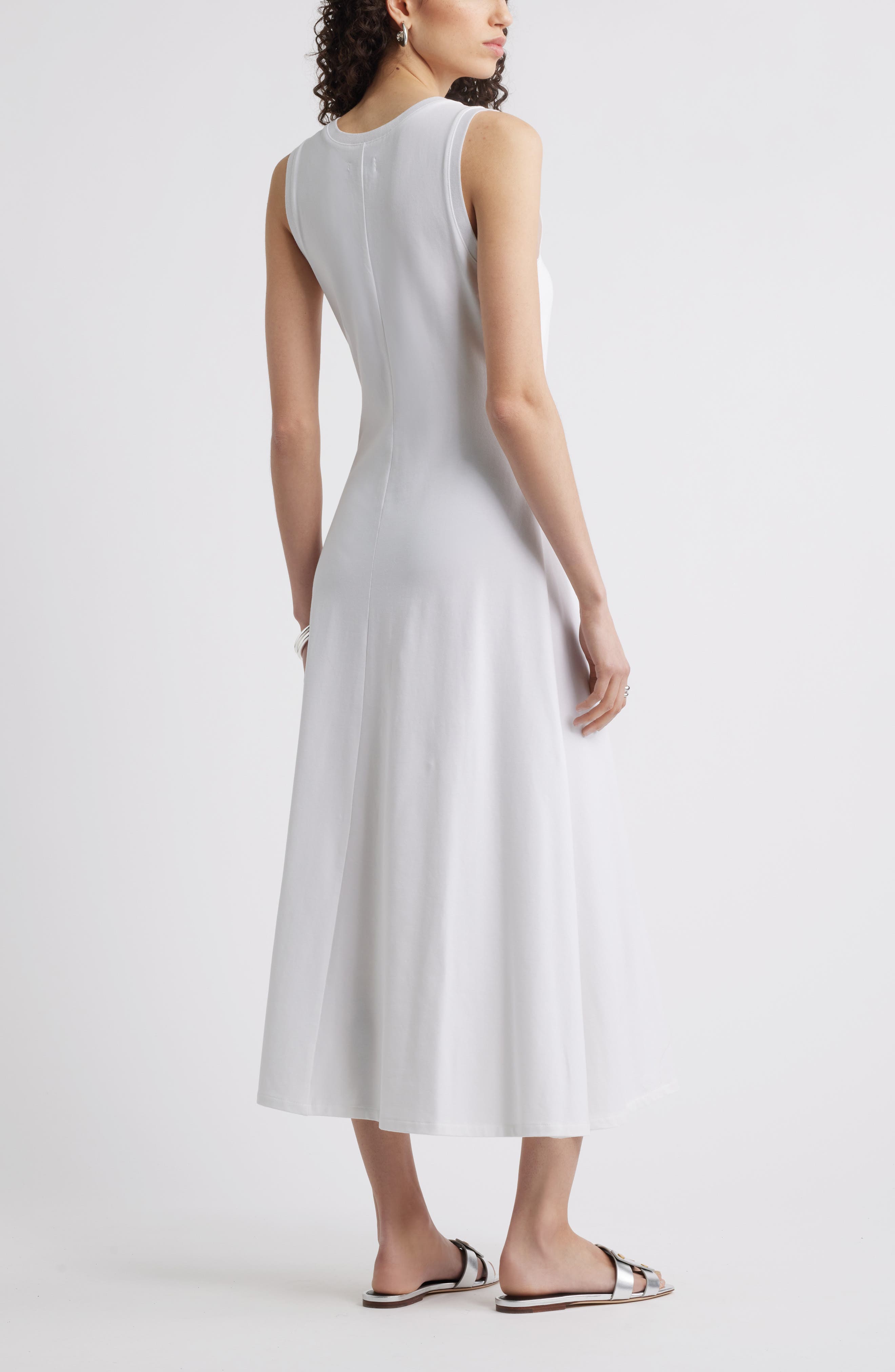 Nordstrom Sleeveless Cotton Blend Dress | Nordstrom