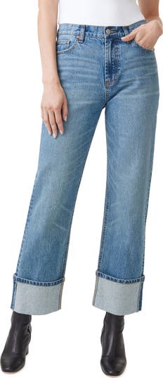 Habitual Peyton Cuffed Straight Leg Jeans | Nordstrom