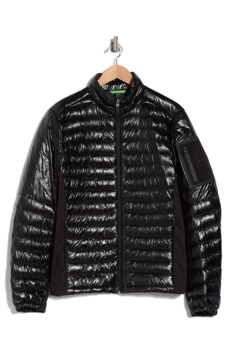 BOSS J-Techno Glossy Quilted Puffer Jacket | Nordstromrack