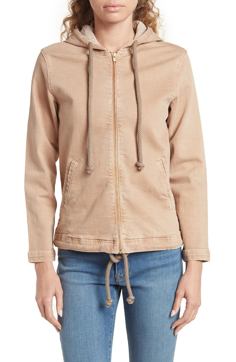 MOTHER The Double Draw Hooded Denim Jacket | Nordstromrack